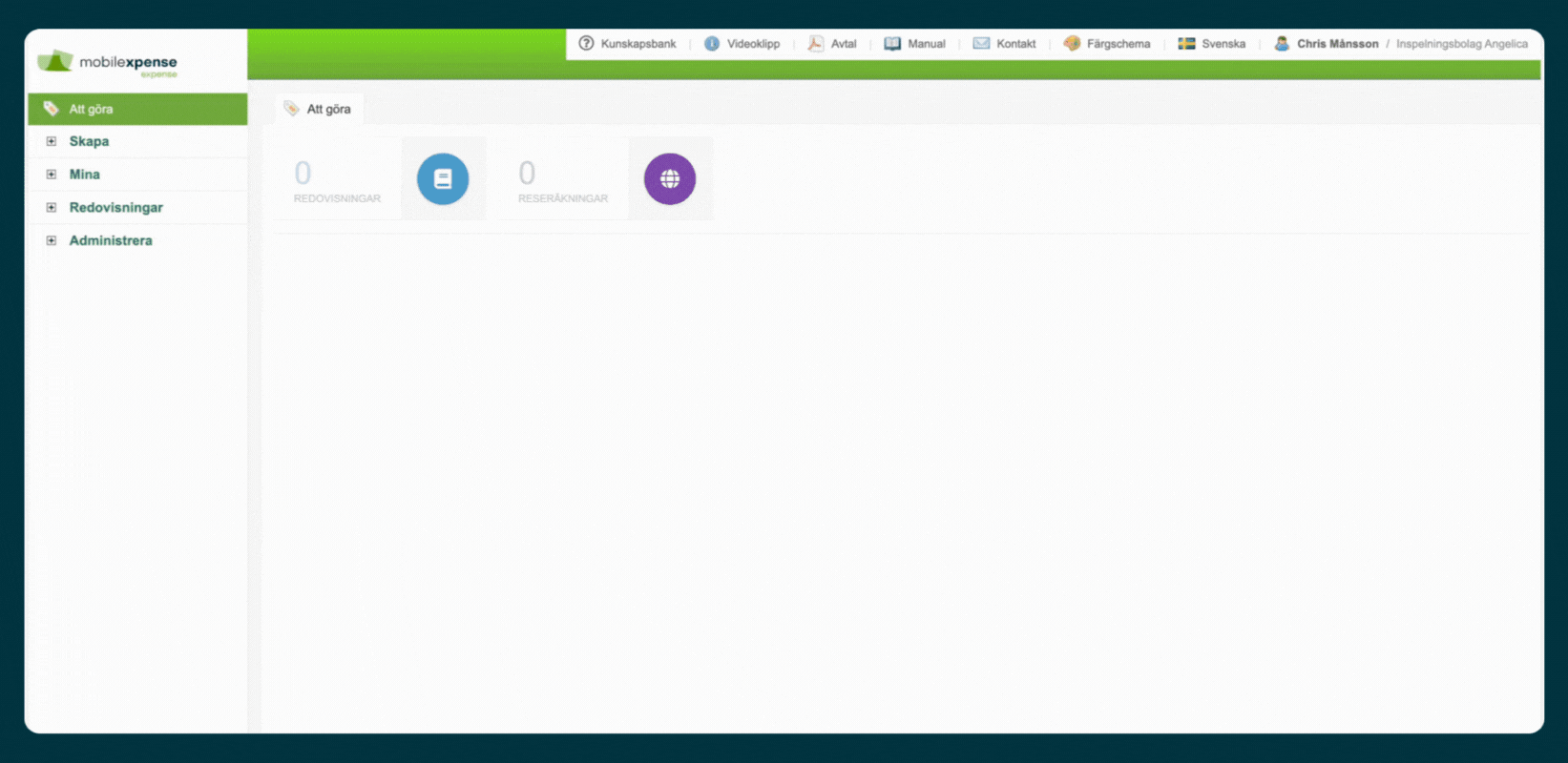 Checklista - Så här kommer administratörer igång med Expense
